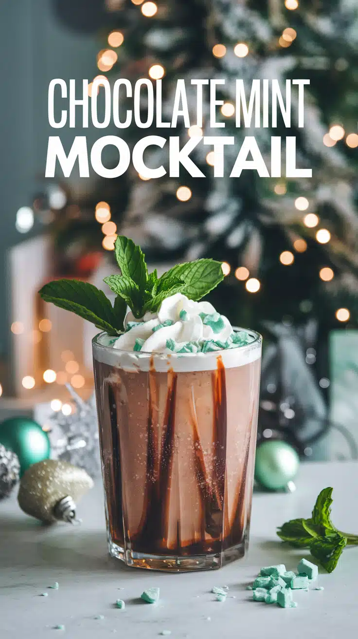 Chocolate Mint Mocktail