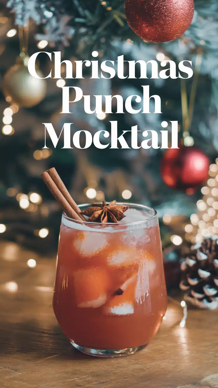 Christmas Punch Mocktail