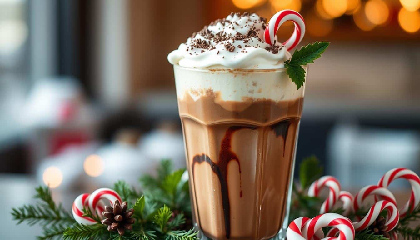 Peppermint Mocha Mocktail
