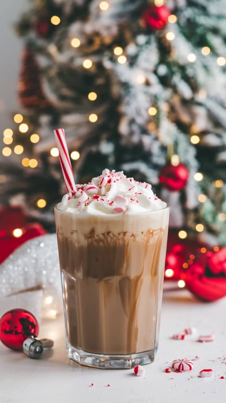 Peppermint Mocha Mocktail