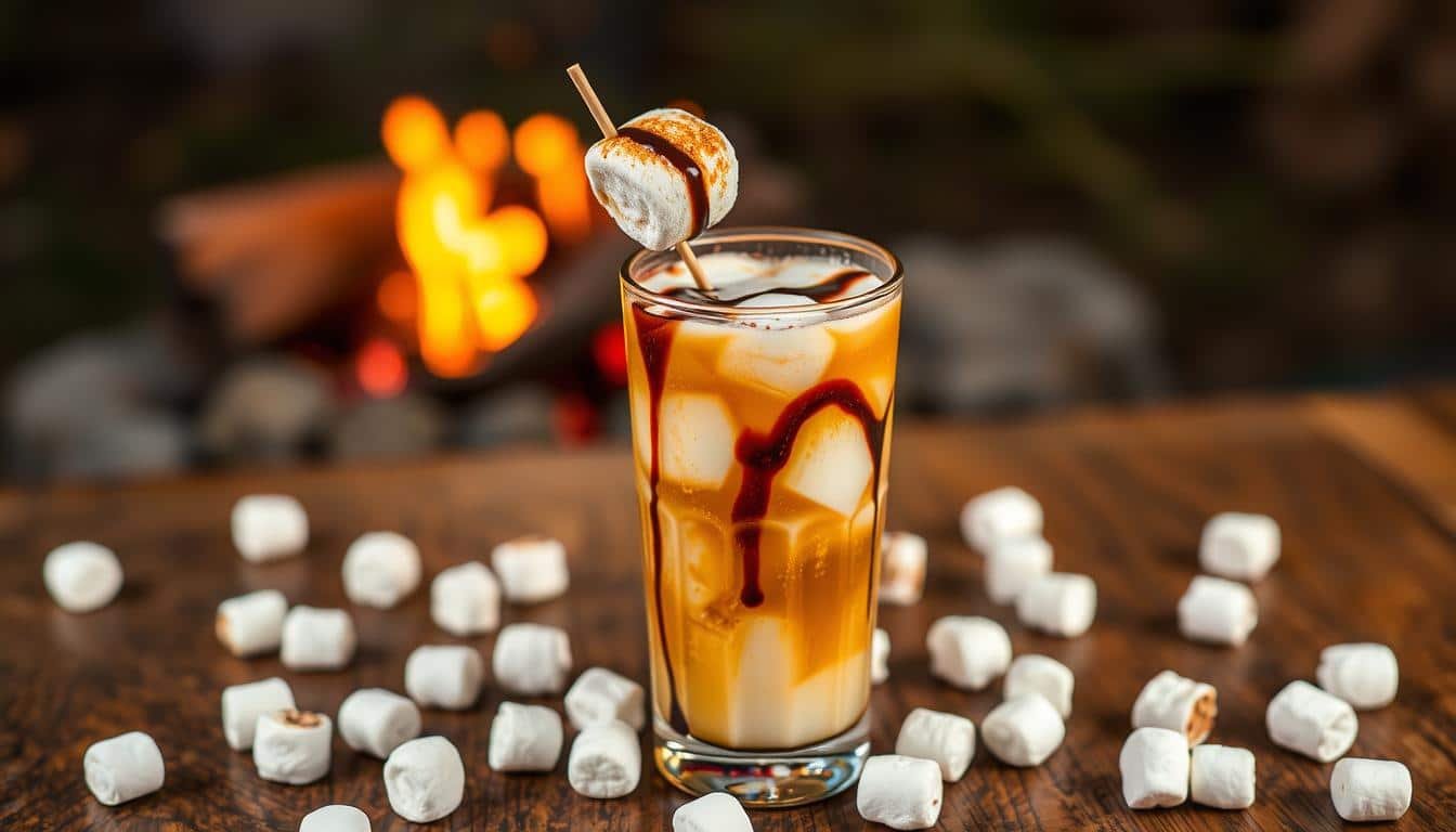 Toasted Marshmallow Mocktail