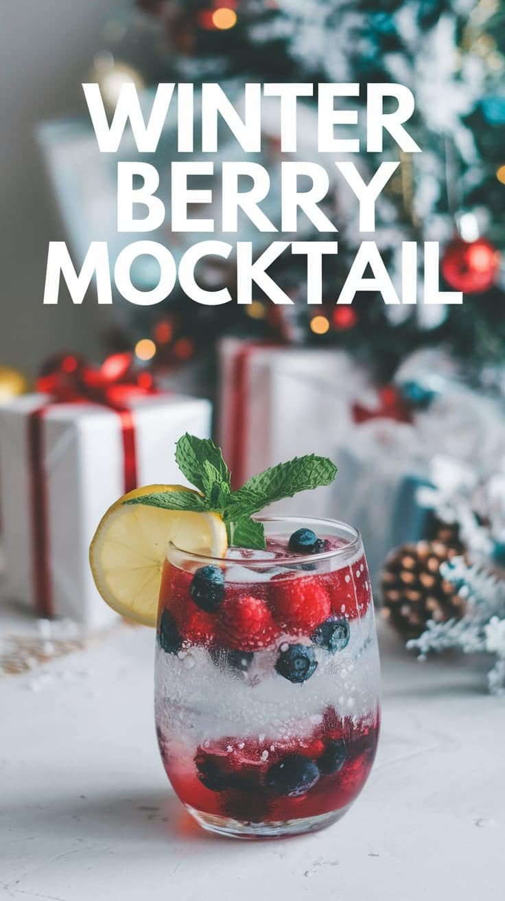 Winter Berry Mocktail