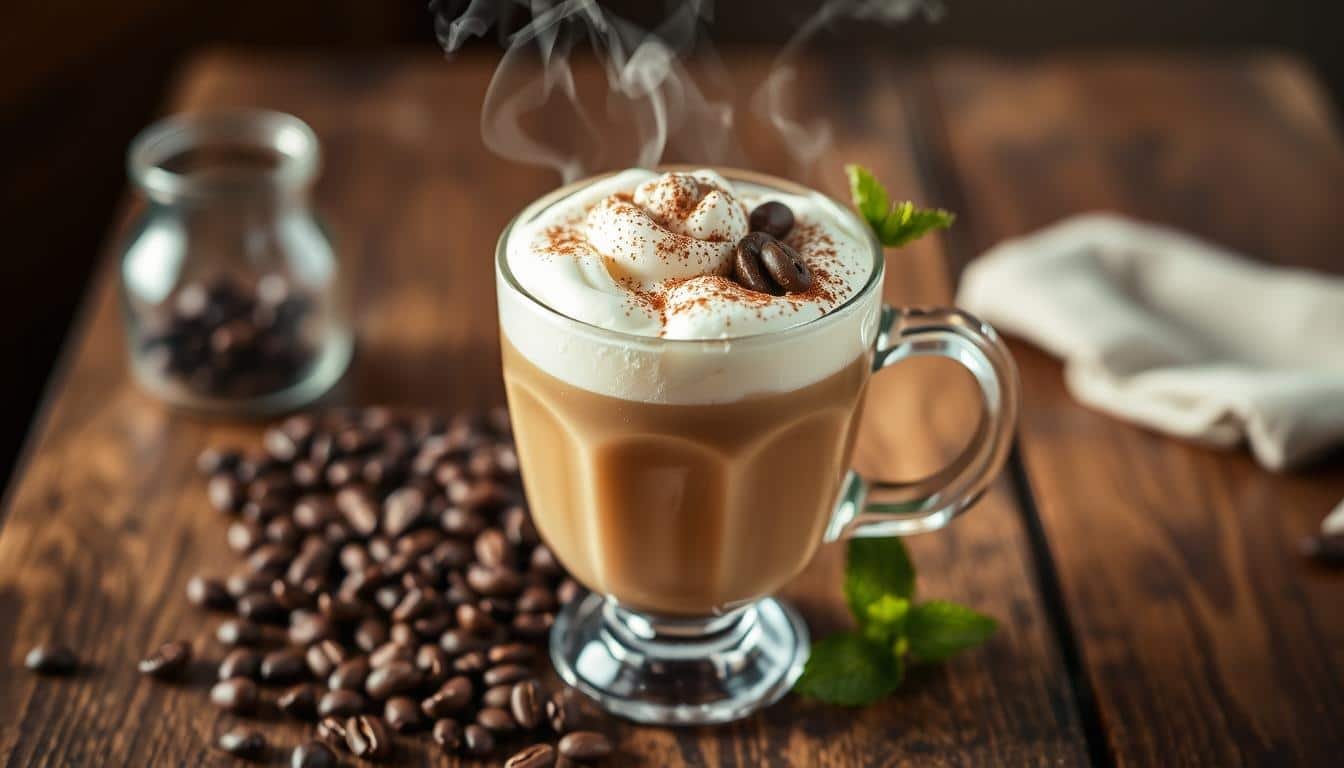 Virgin Irish Coffee Mocktail