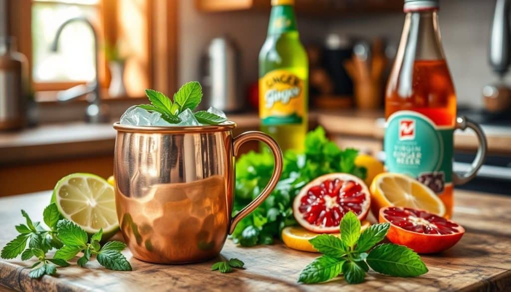 Virgin Irish Mule Mocktail