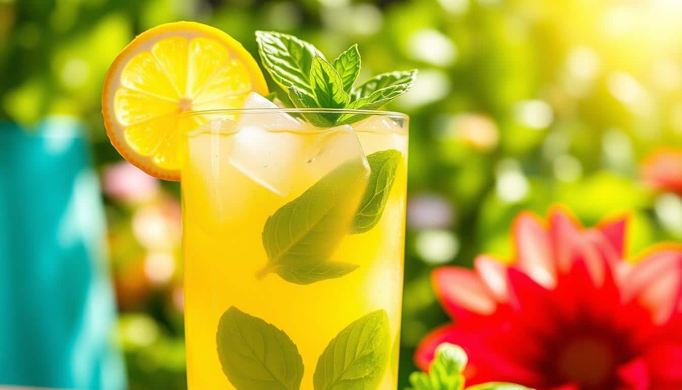 Basil Lemonade Mocktail