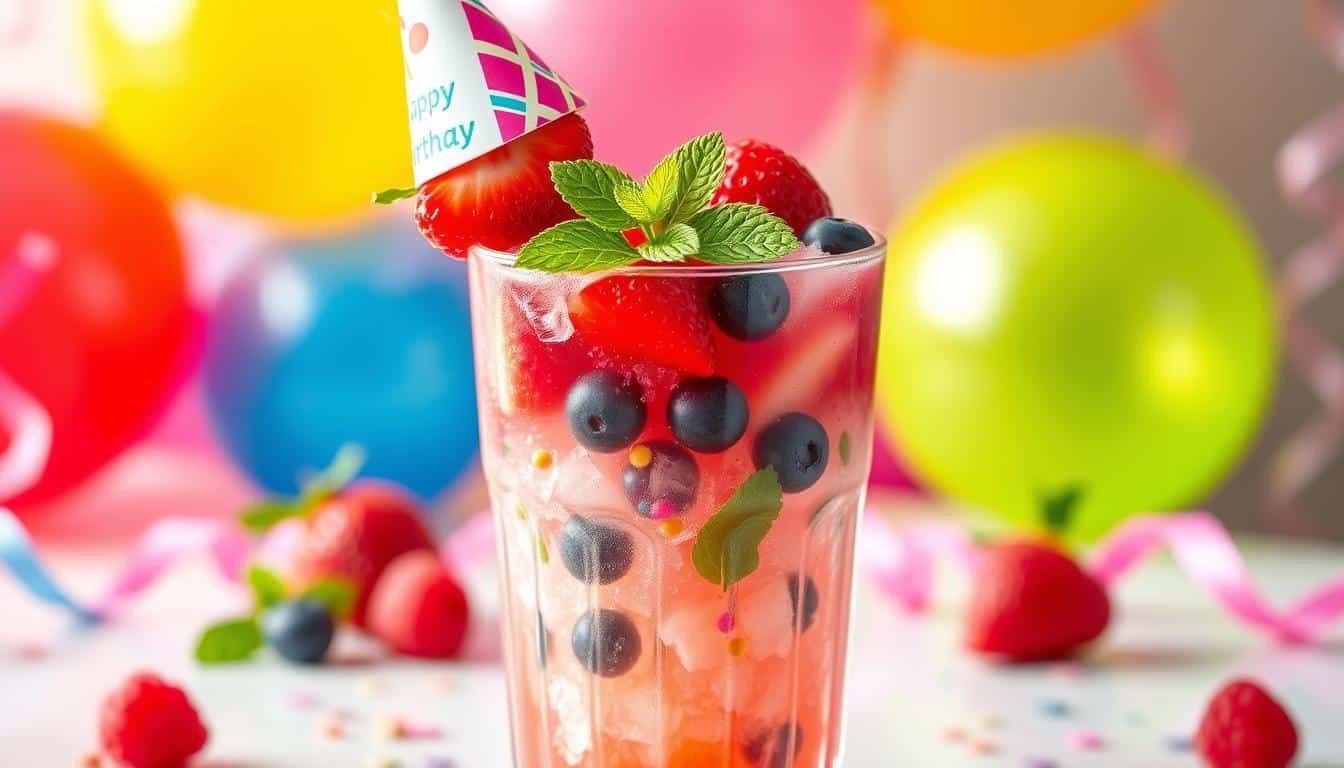 Birthday Berry Bash Mocktail