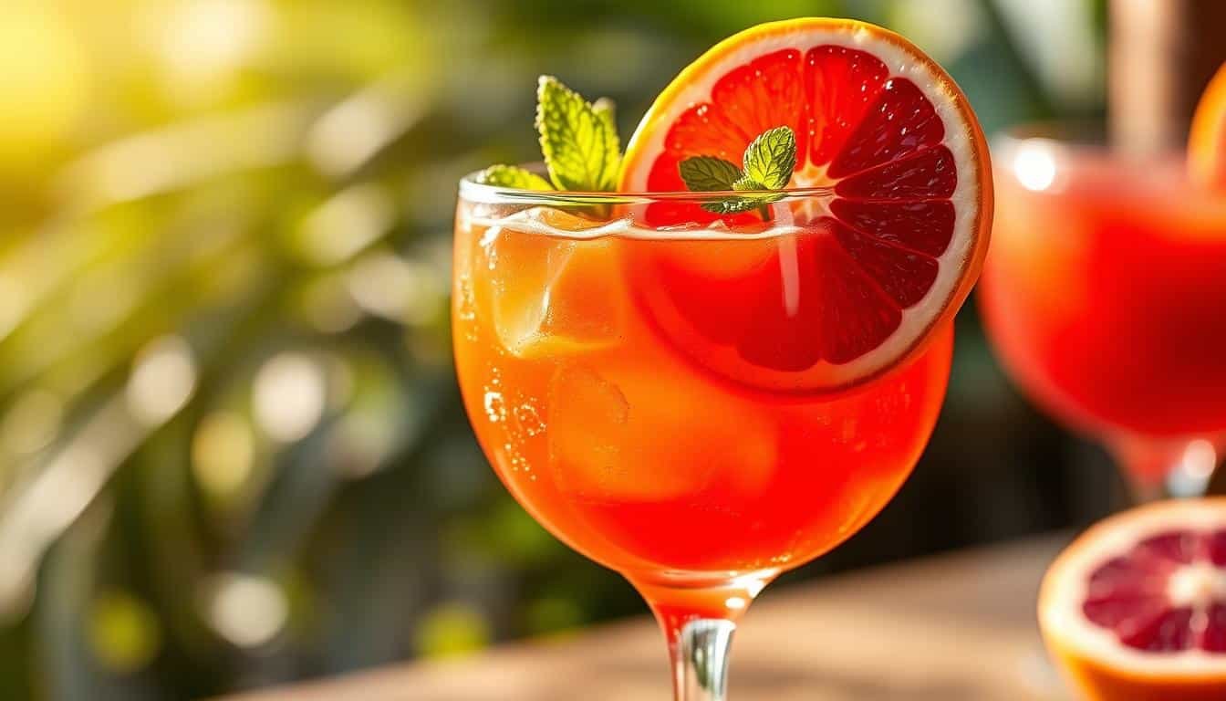 Blood Orange Mocktail