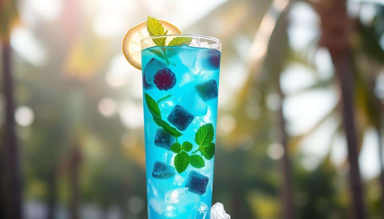 Blue Raspberry Mocktail