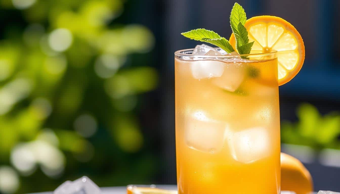 Honey Lemon Spritz Mocktail
