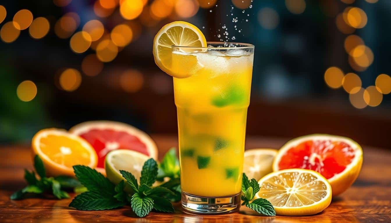 Lemon Lime Celebration Mocktail