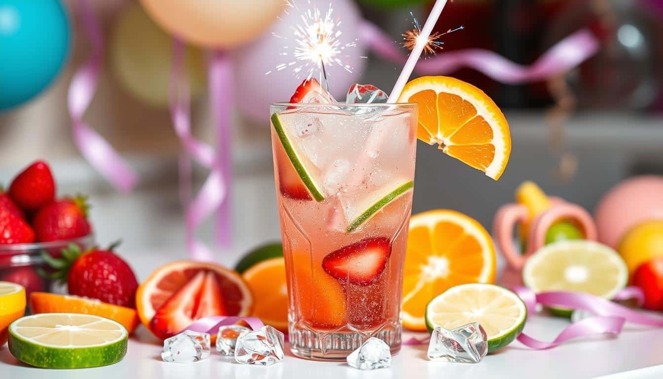 Sweet 16 Sparkler Mocktail