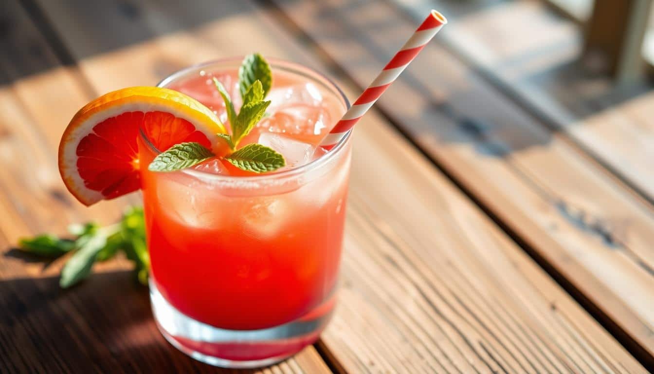 Blood Orange Agave Mocktail