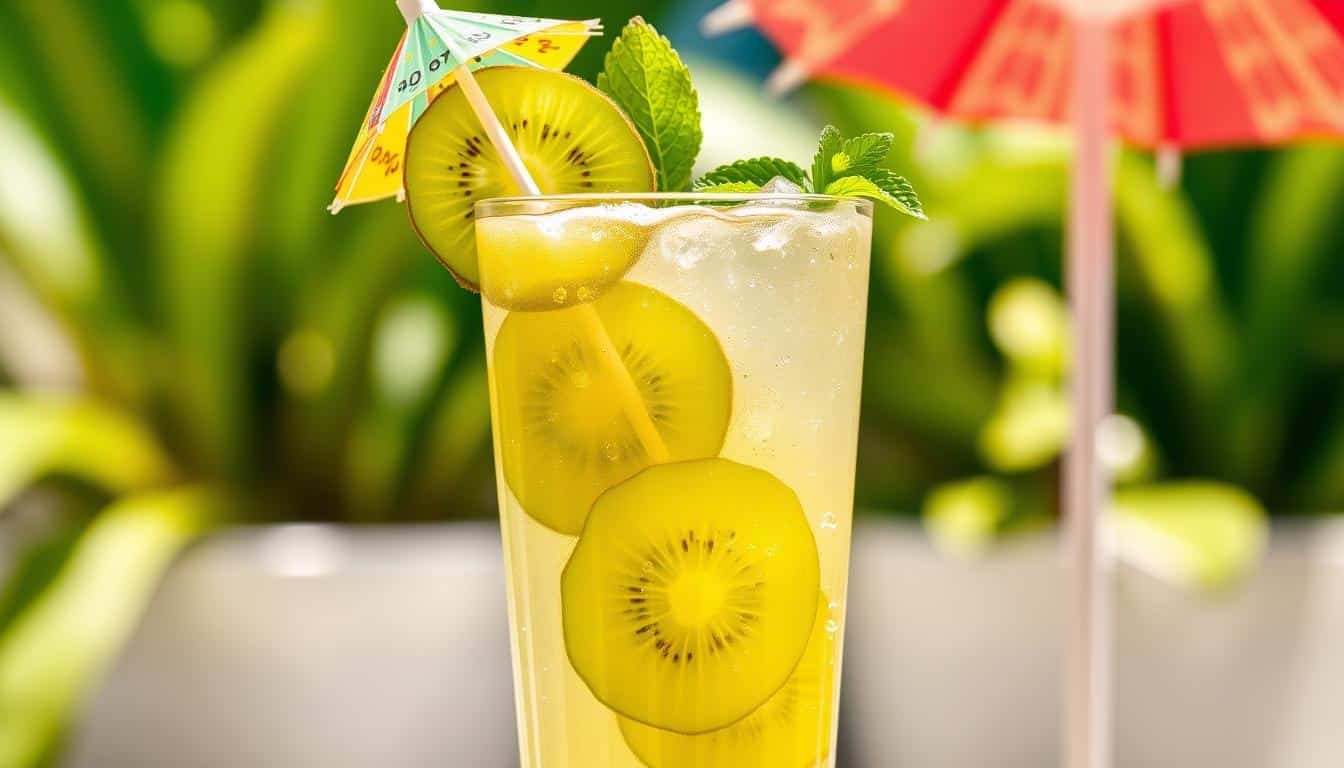 Kiwi Jalapeño Fizz Mocktail